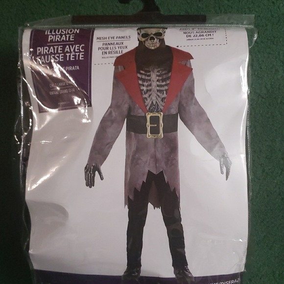 Spirit | Costumes | Spirit Halloween Red And Black Illusion Pirate ...